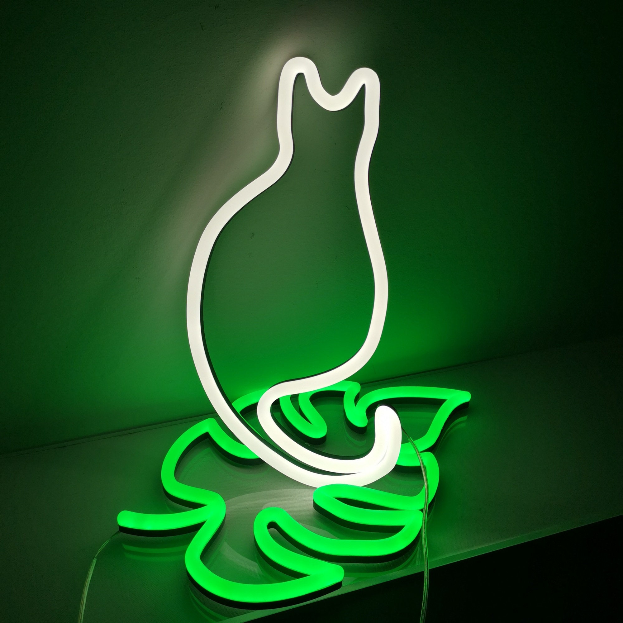 Cat LED Neon Sign Neon Cat Lamp Night Light - Etsy