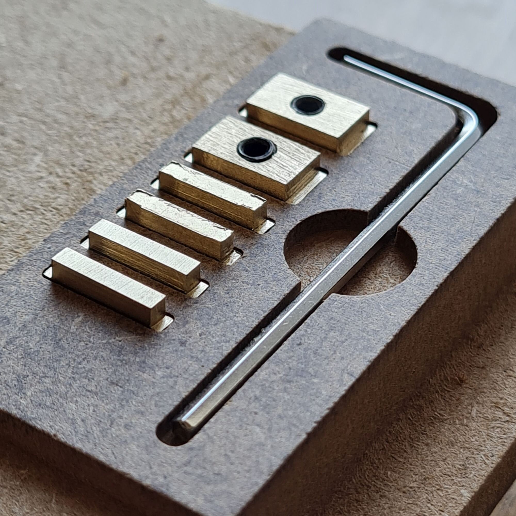 57 Pieces Ubuntu Condensed Font High Quality Brass Letter Stamping Set ...