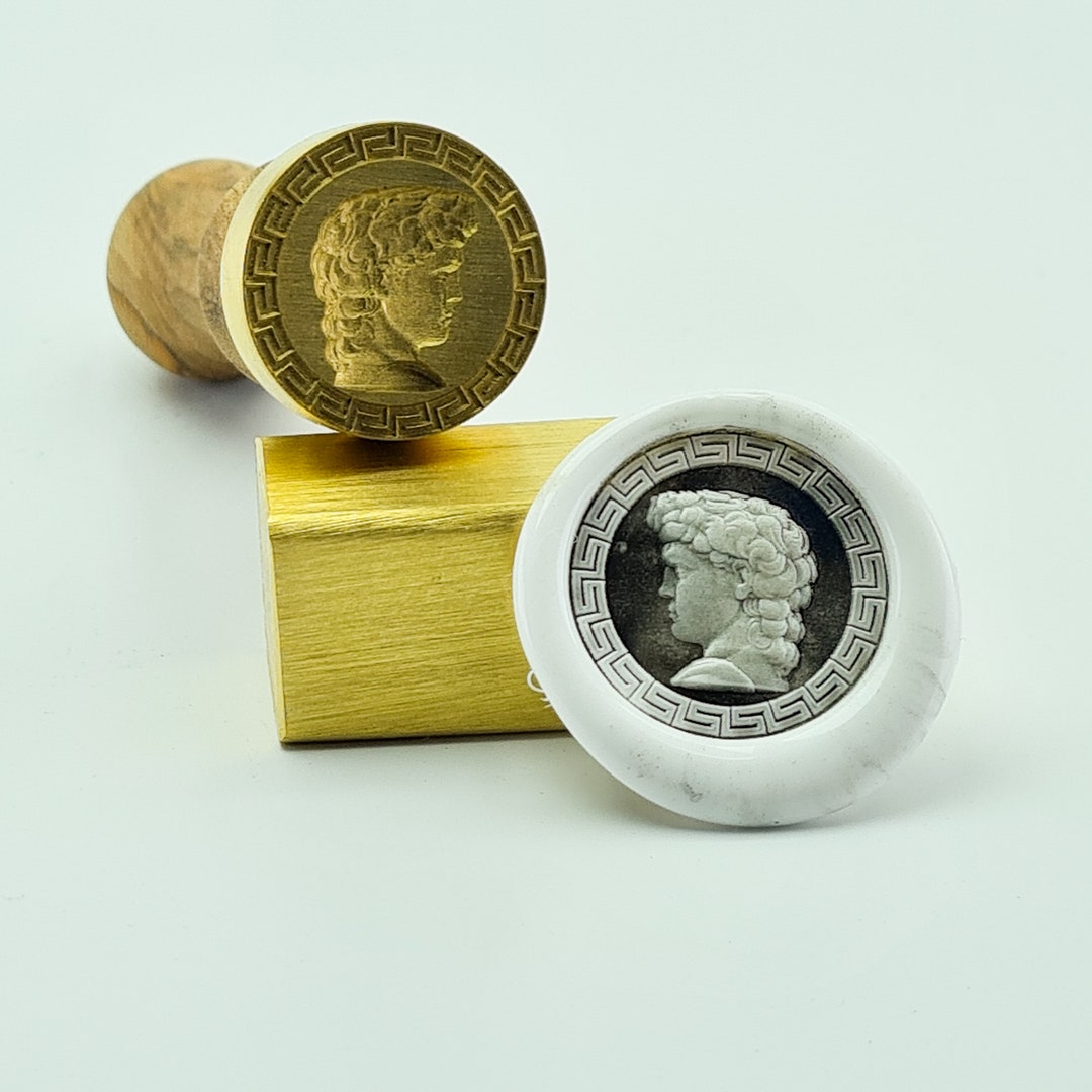 3D Wax Seal - Greek God (WS03) - Etsy