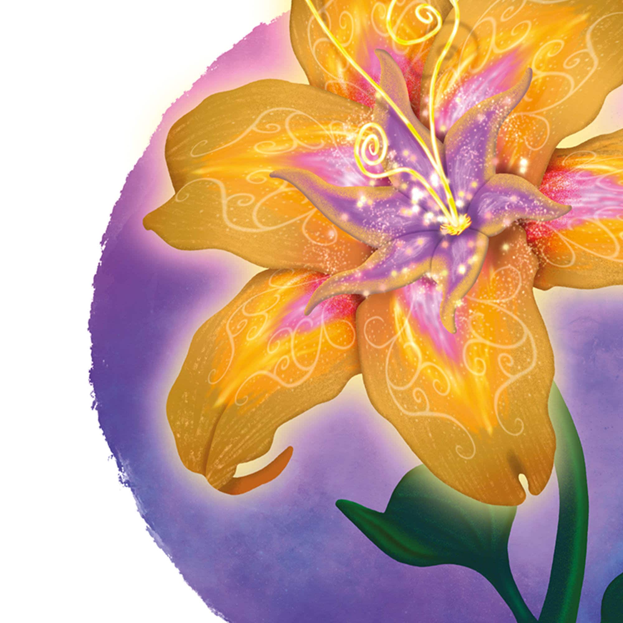 Tangled Inspired Print Go Live Your Dream Tangled Sundrop | Etsy