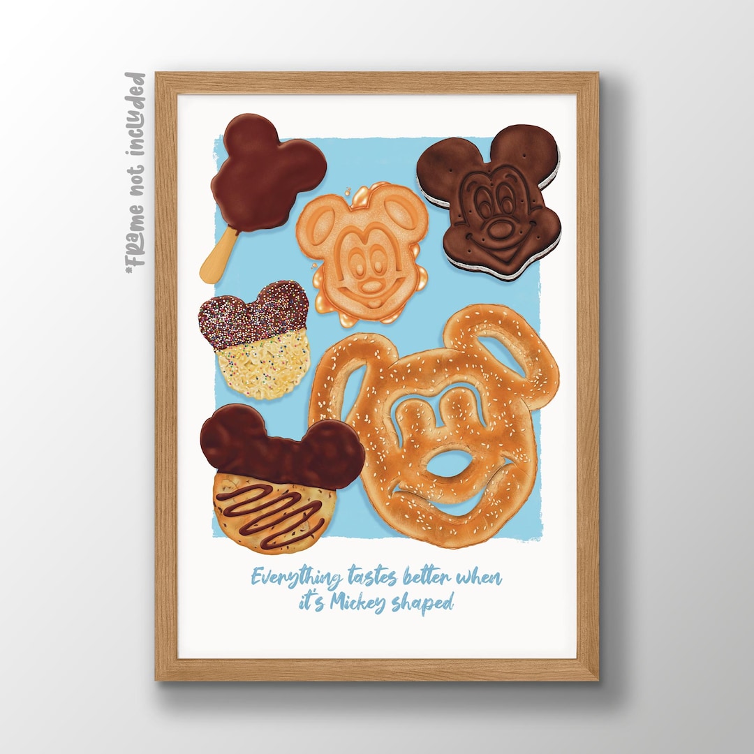 Everything Tastes Better When It's Mickey Shaped | Walt Disney World ...