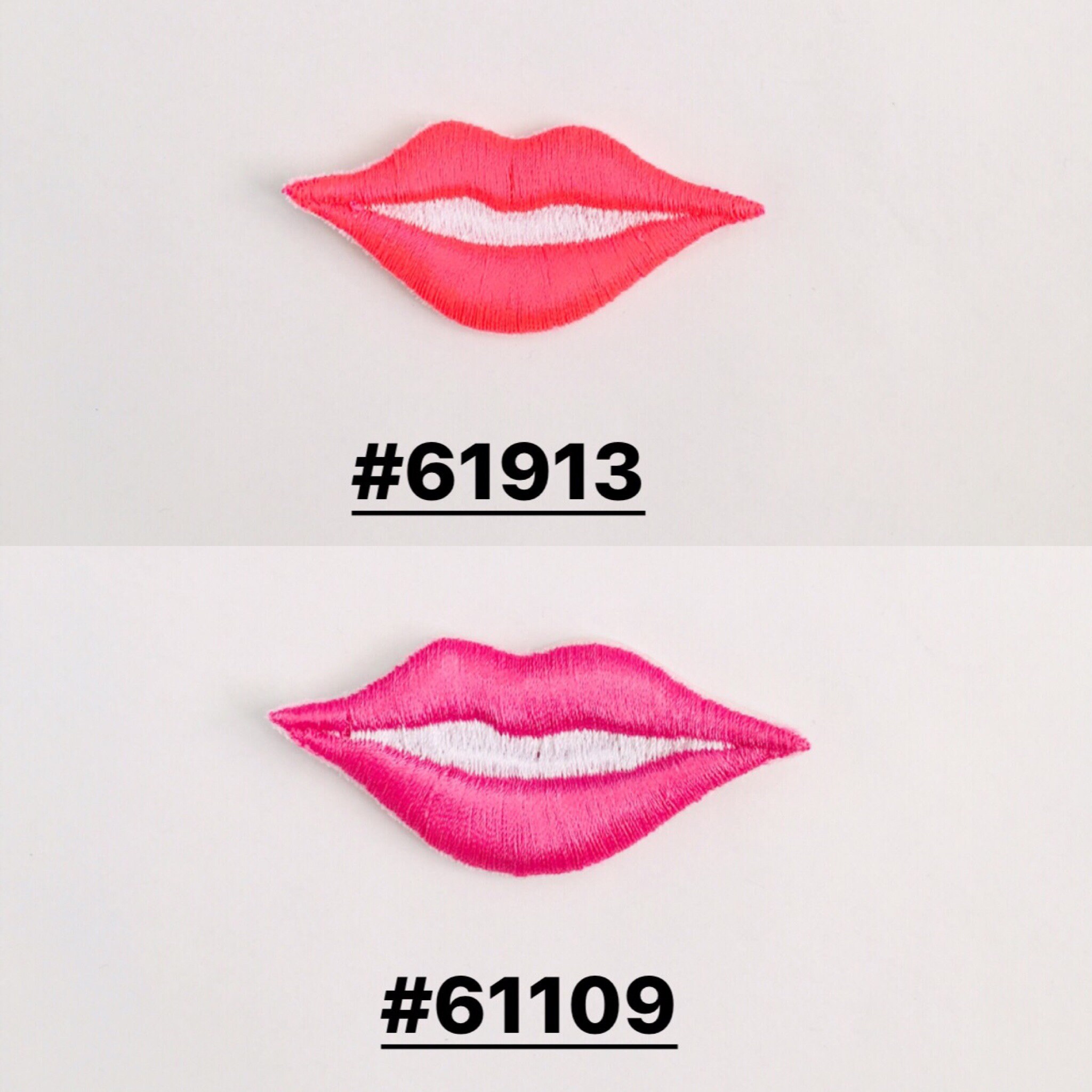 Juicy Lips Patches Seven Shades of Pink and More Custom - Etsy.de