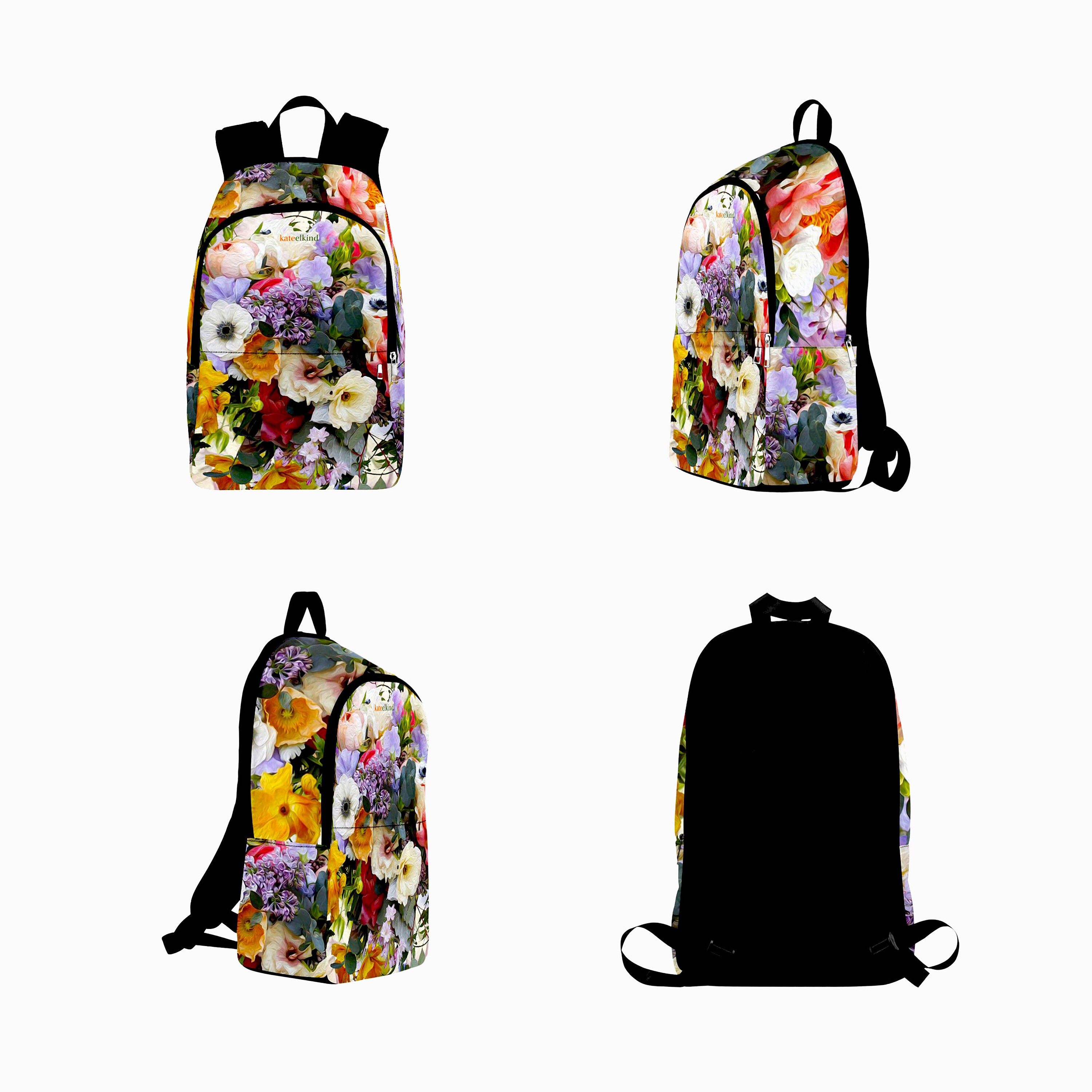 Spring Flowers Backpack Light and Durable Easy Traveling - Etsy