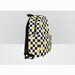 Checkered Sunflower Backpack Black and Yellow Checkers Cool - Etsy