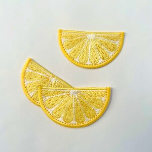 Lemon, Lime, Orange Patches, Custom Embroidery - Etsy