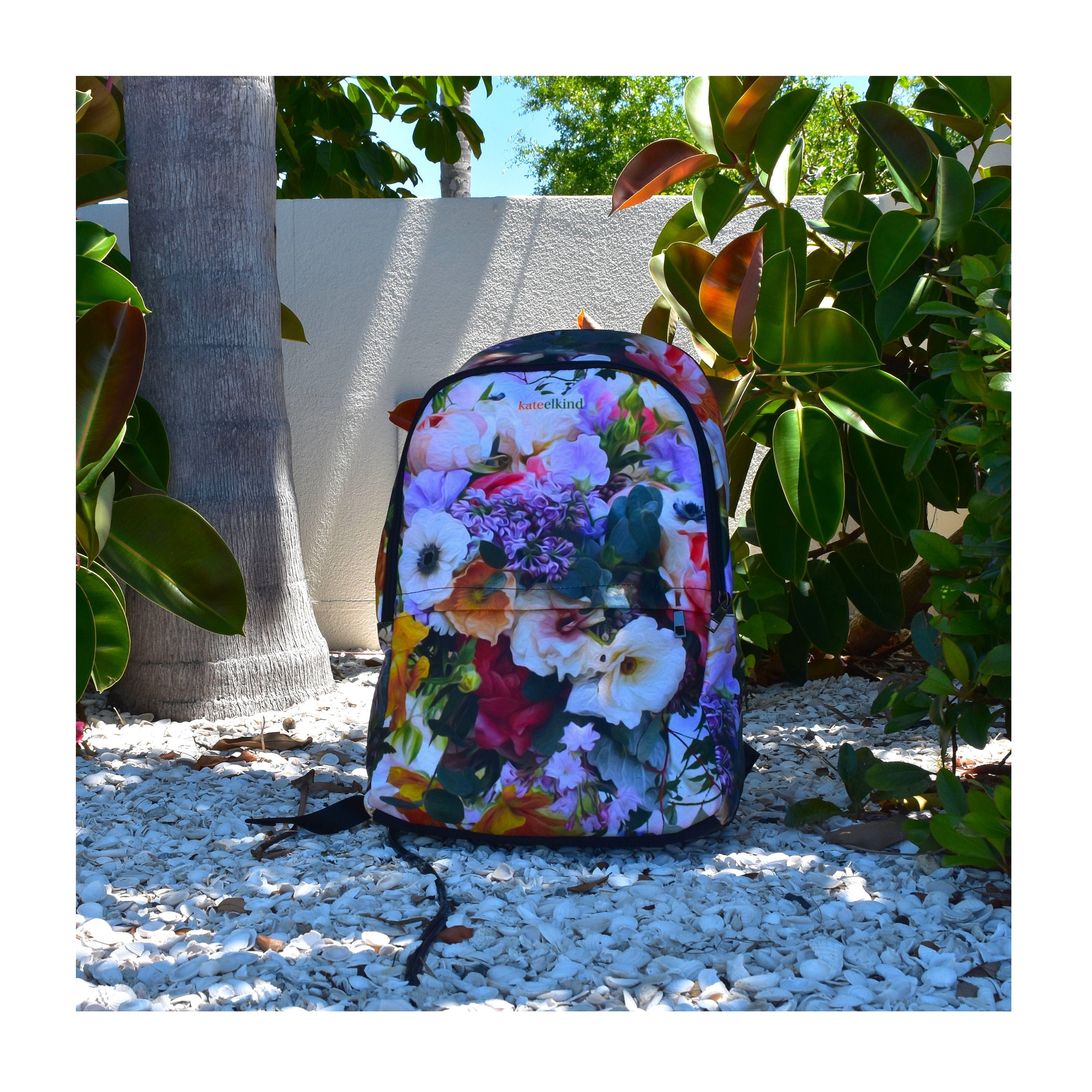 Spring Flowers Backpack Light and Durable Easy Traveling - Etsy