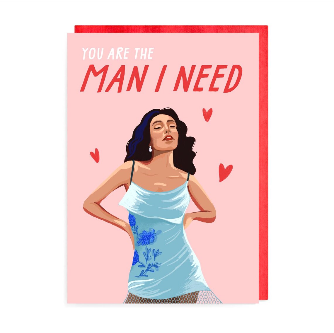 Olivia Dean Love Card - Man I Need - Valentines and Anniversary - Etsy