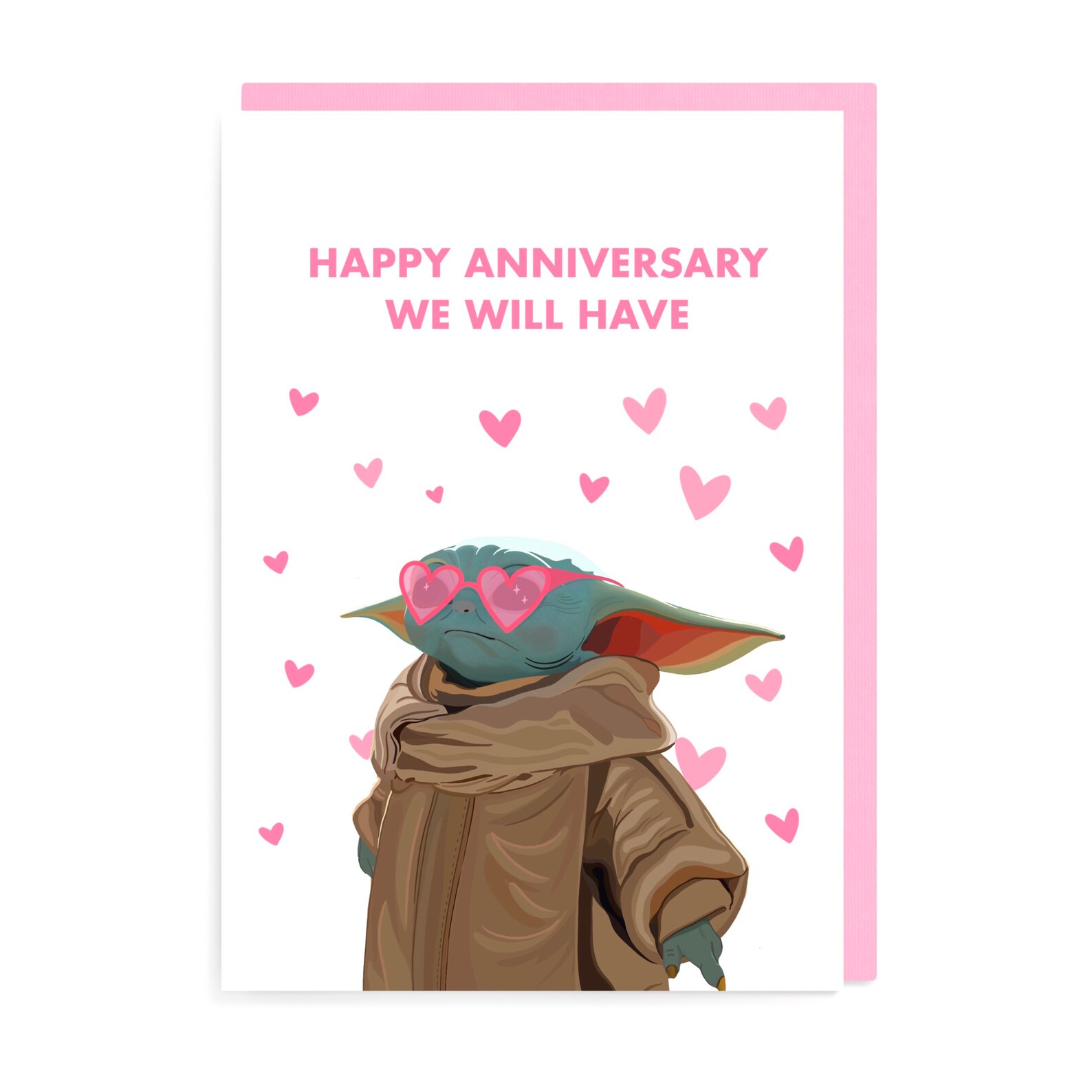 Grogu Birthday Card The Mandalorian Baby Yoda The Child | Etsy