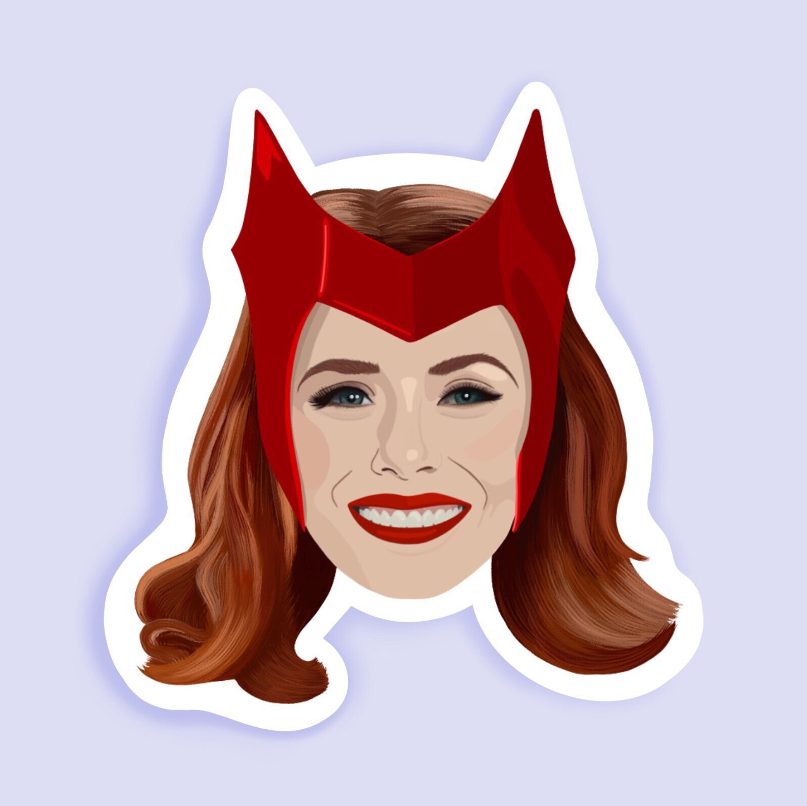 Wonderful Wanda 00s Birthday Card Wandavision Wanda-ful - Etsy