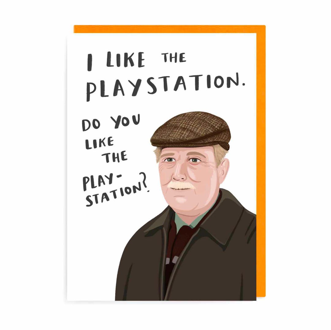 Funny Jack and Victor Playstation Card, Still Game Scottish Comedy - Etsy