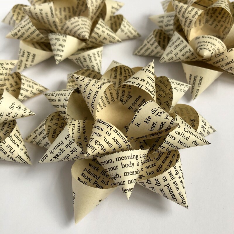 Repurposed Book - Etsy