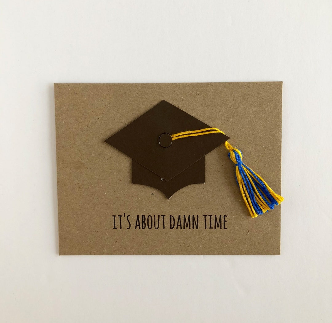Funny Graduation Card Funny Congratulations Card Graduation Gift ...