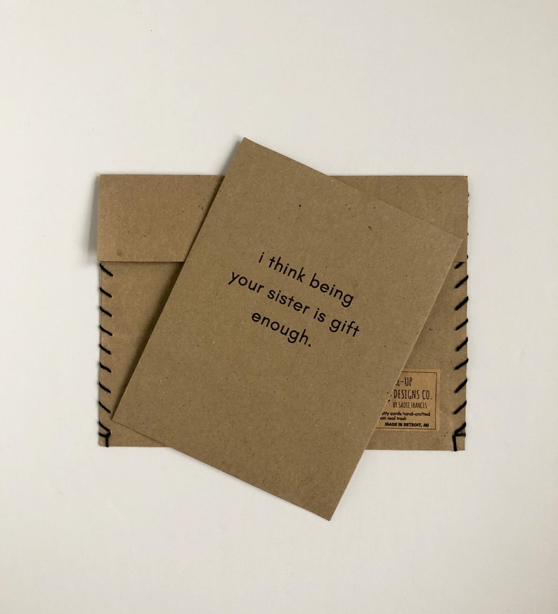 Funny Sibling Birthday Card Greeting Cards Handmade Birthday | Etsy