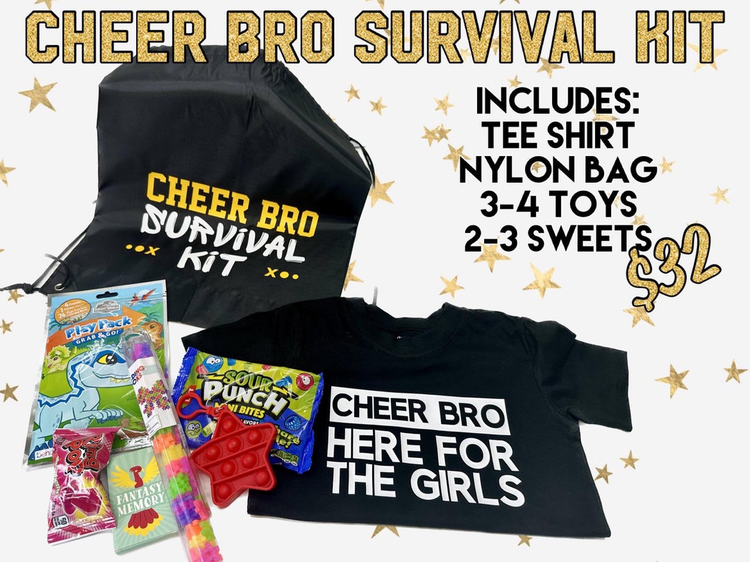 Cheer Bro Survival Kit - Etsy