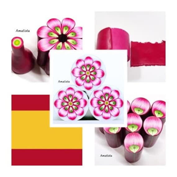 Polymer Clay Tutorial Flower