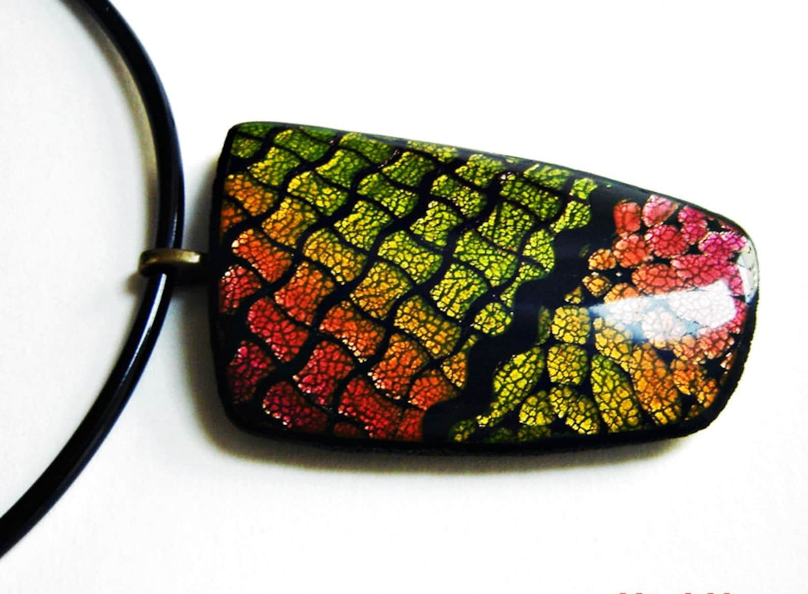 Polymer Clay Tutorial: Step by Step Polymer Clay - Faux Dichroic ...