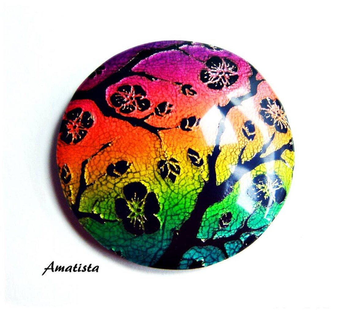 Polymer Clay Tutorial: Step by Step Polymer Clay - Faux Dichroic ...