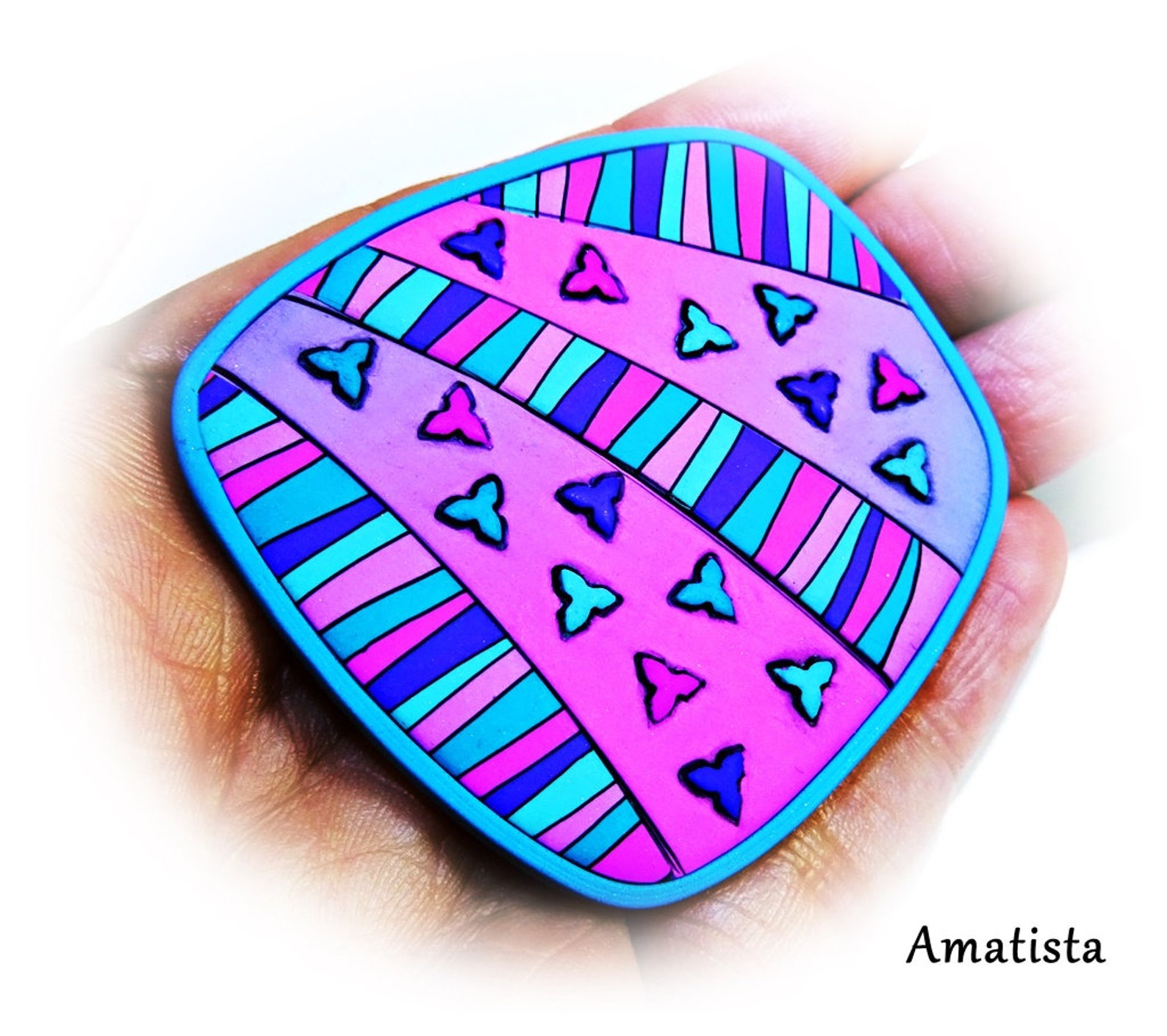 Polymer Clay Tutorial: Fimo Zig Zag Cane Zig Zag Cane - Etsy