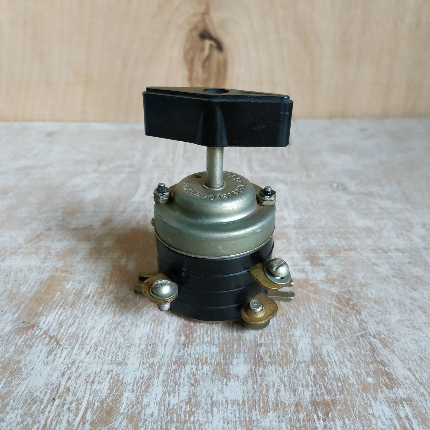 Home & Living Soviet Switch Retro electronics Industrial Rotary Switch ...