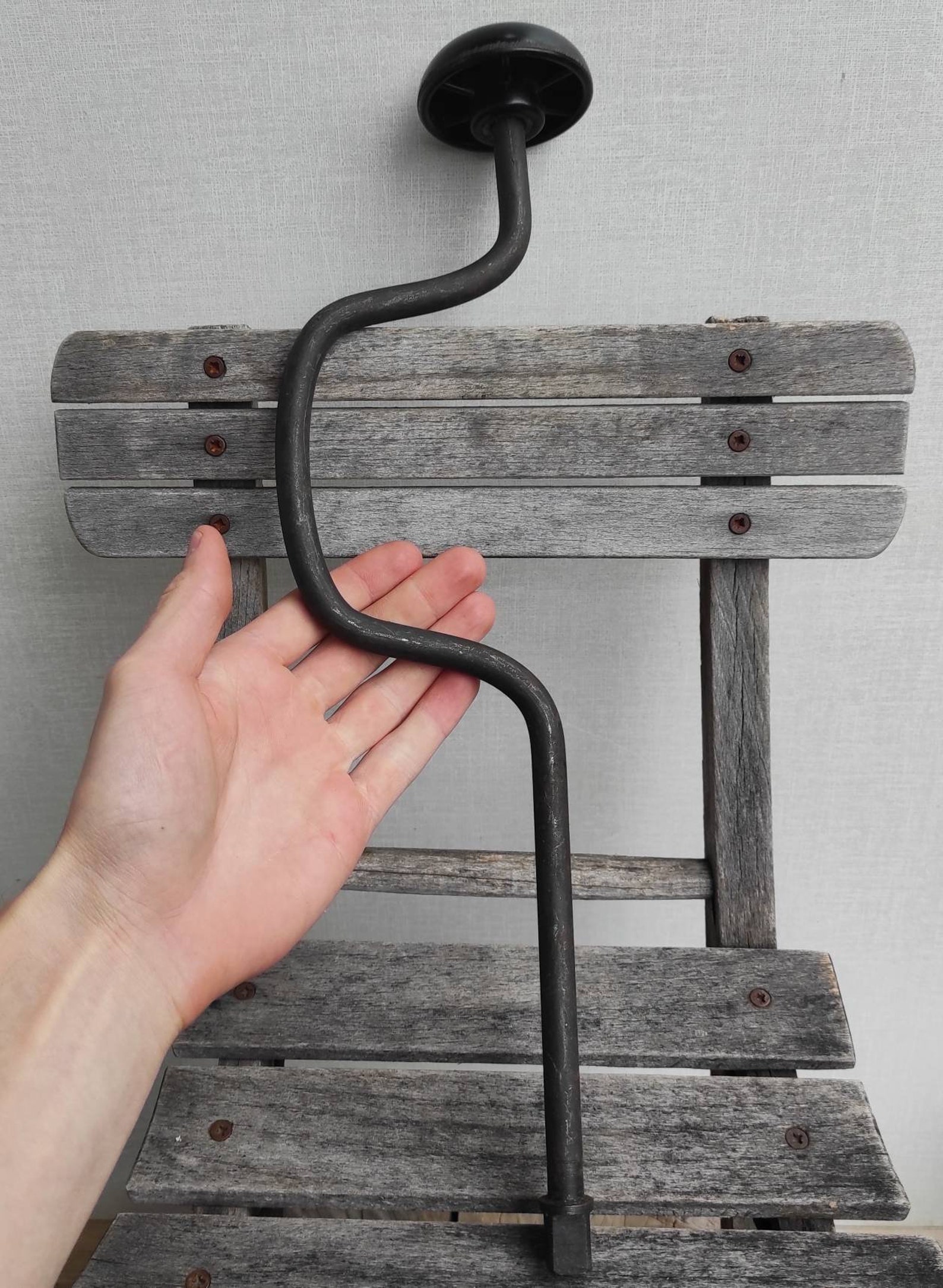 Vintage Crank Handle Wrench Socket Wrench Hand Crank Speed Etsy