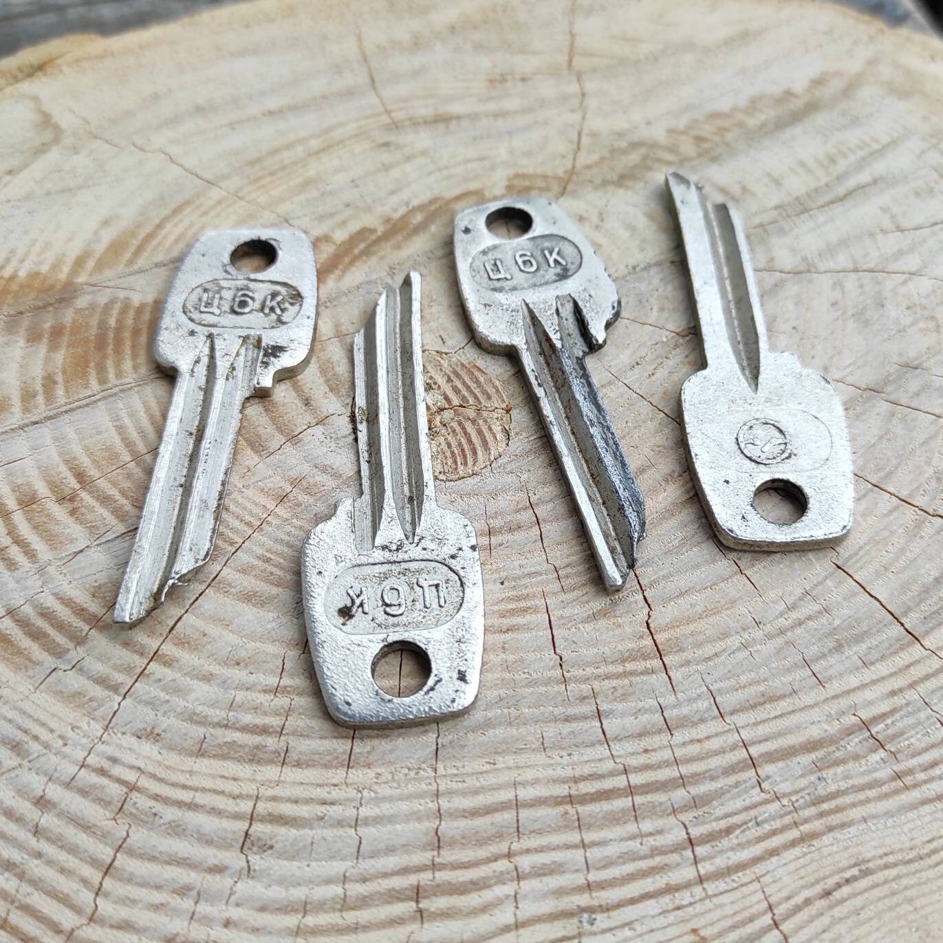Vintage Uncut Key Old Key Blank Door Key Blank USSR Made - Etsy