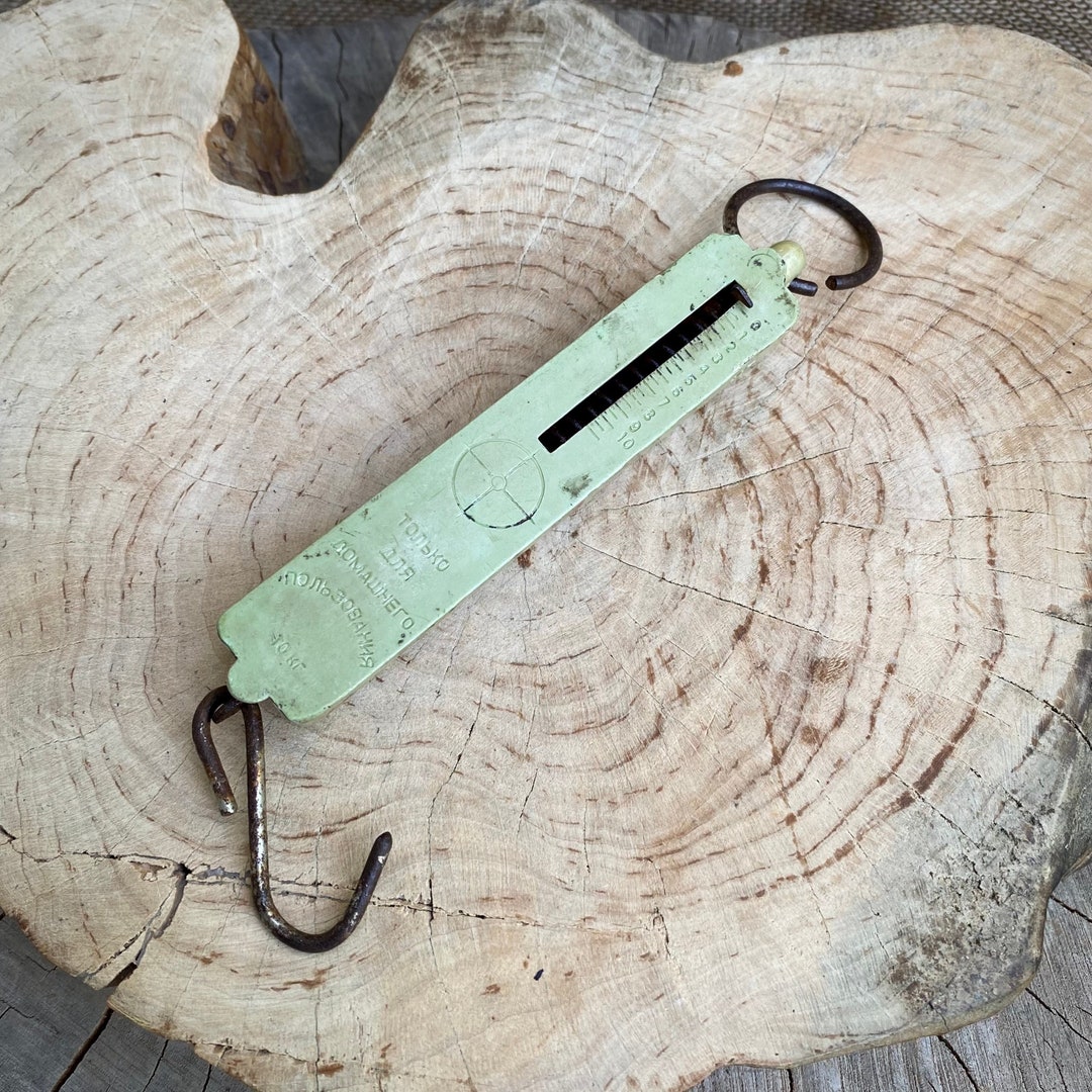 Vintage Soviet Hand Scales USSR Pocket Balance Antique 10kg - Etsy
