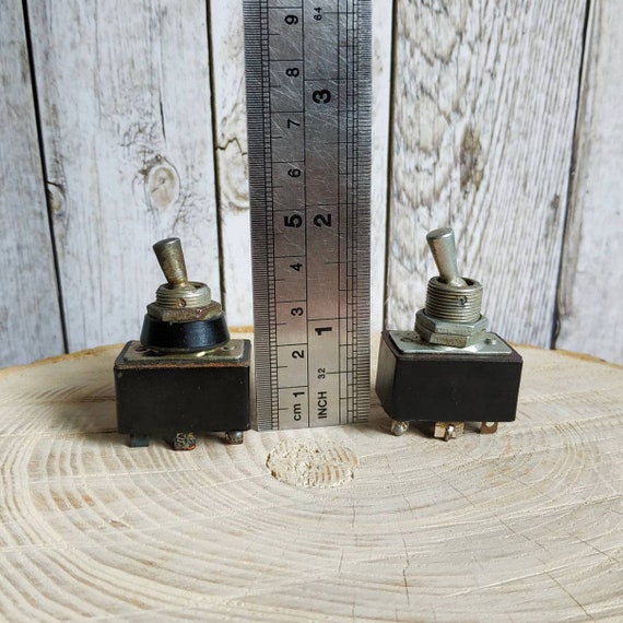 Soviet toggle switch On/Off USSR Electrical supply Retro electronics ...