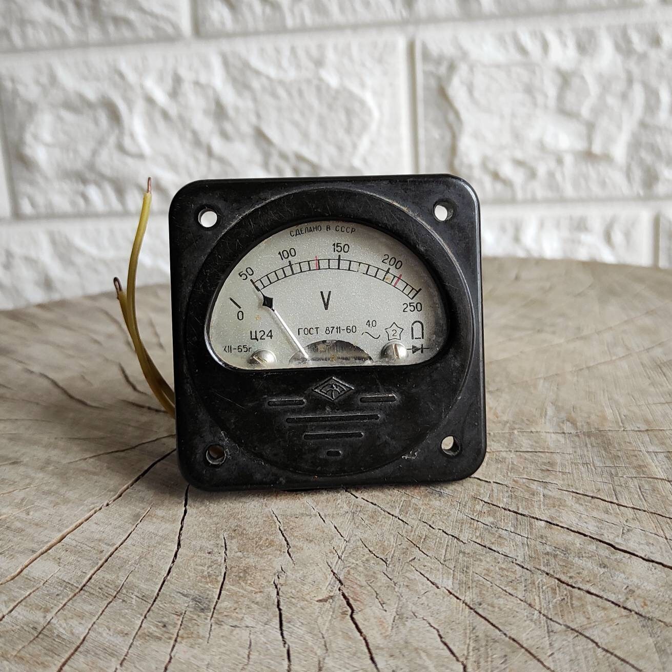 Vintage Voltage Meter