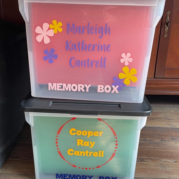 Childrens Memory Box - Etsy