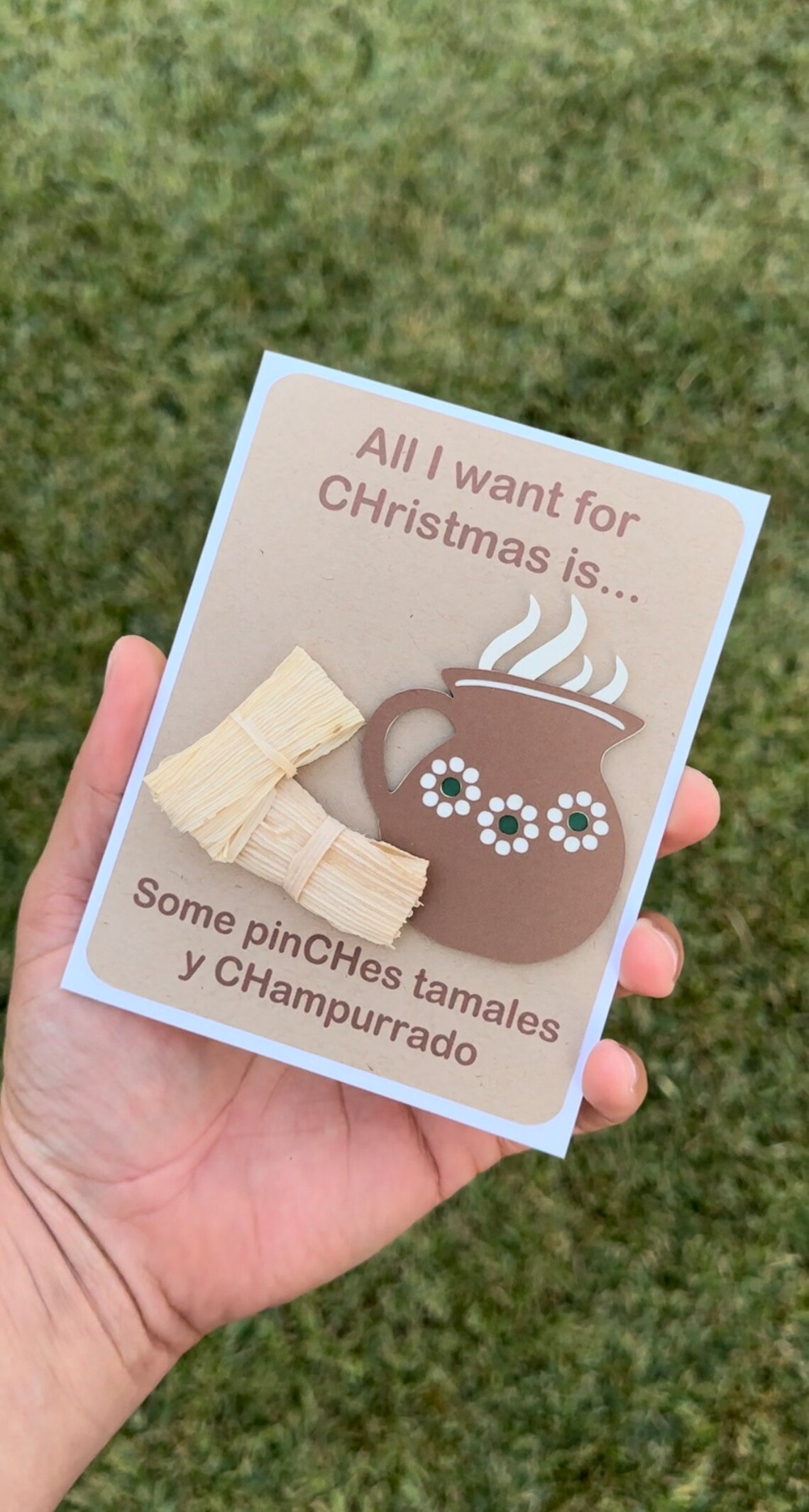 La Navidad. “all I Want for Christmas is Some Tamales and Chamourrado ...
