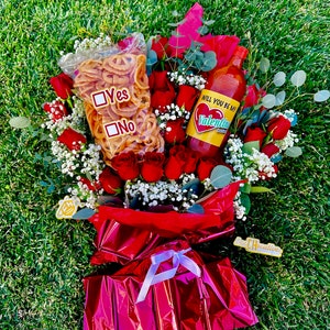 Valentine's Day Labels for Salsa Bottle. Will You Be My Valentina, Yes ...