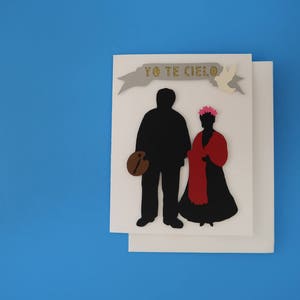 Frida Kahlo and Diego Card Valentines Day Card Dia Del Amor - Etsy