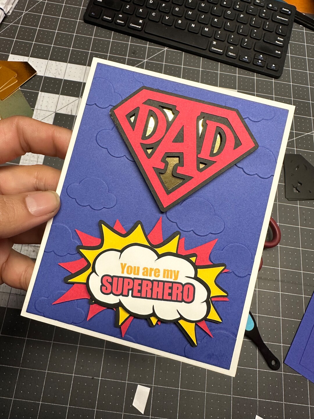 DAD, You Are My SUPERHERO “ Father’s Day Card” - Etsy