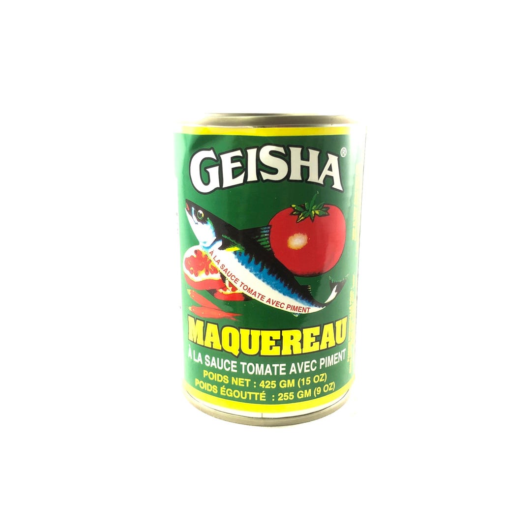 Geisha Mackerel in Tomato Sauce With Chili 15oz - Etsy
