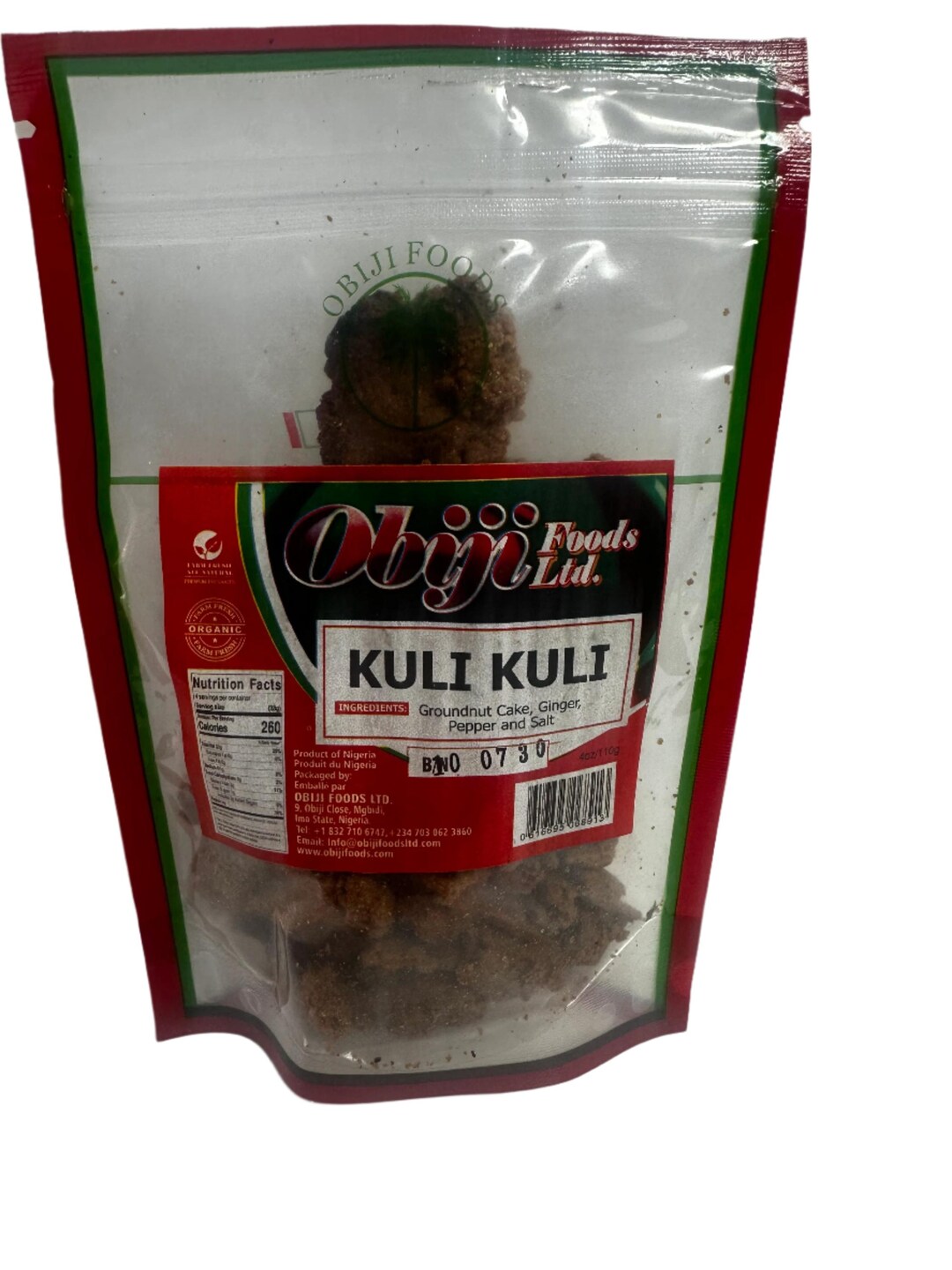 Obiji Foods Kuli Kuli – Crunchy & Spicy Nigerian Groundnut Cake ...