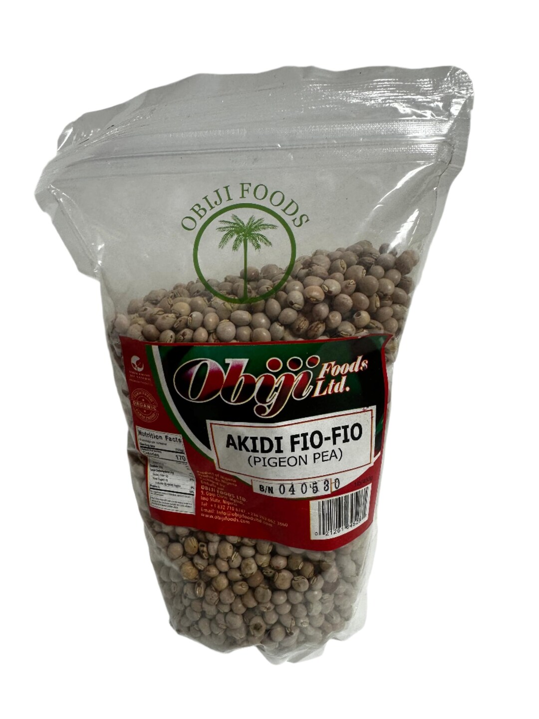 Obiji Foods Akidi Fio-fio (pigeon Pea) – Nutrient-dense African Legume ...