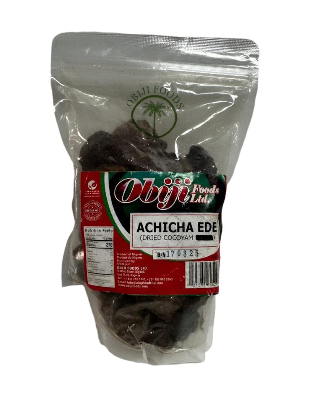 Obiji Foods Achicha Ede (dried Cocoyam) – Traditional African Delicacy ...