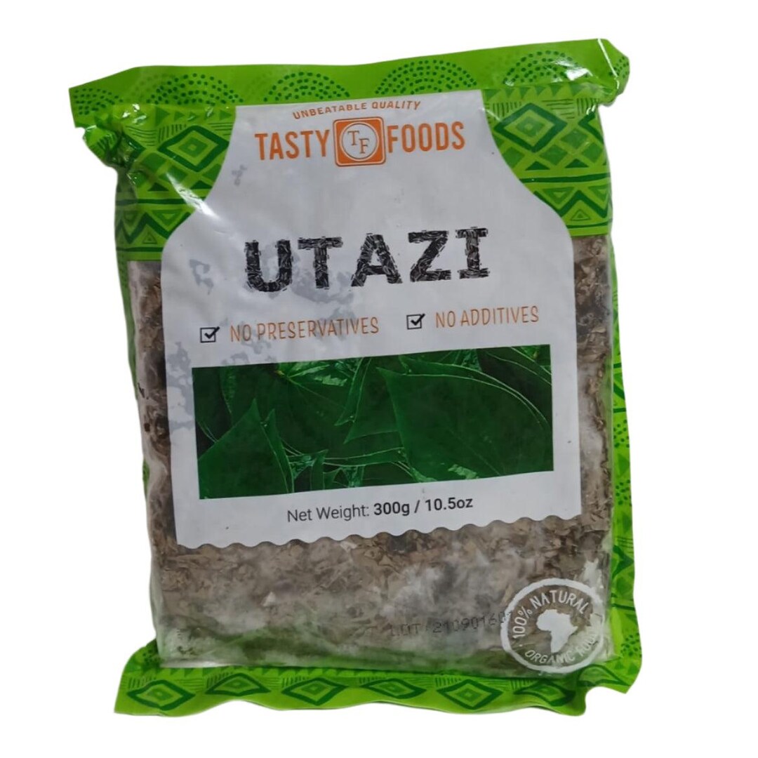 African Utazi Leaves – Authentic African Bitter Herb | 300g (10.5oz) - Etsy