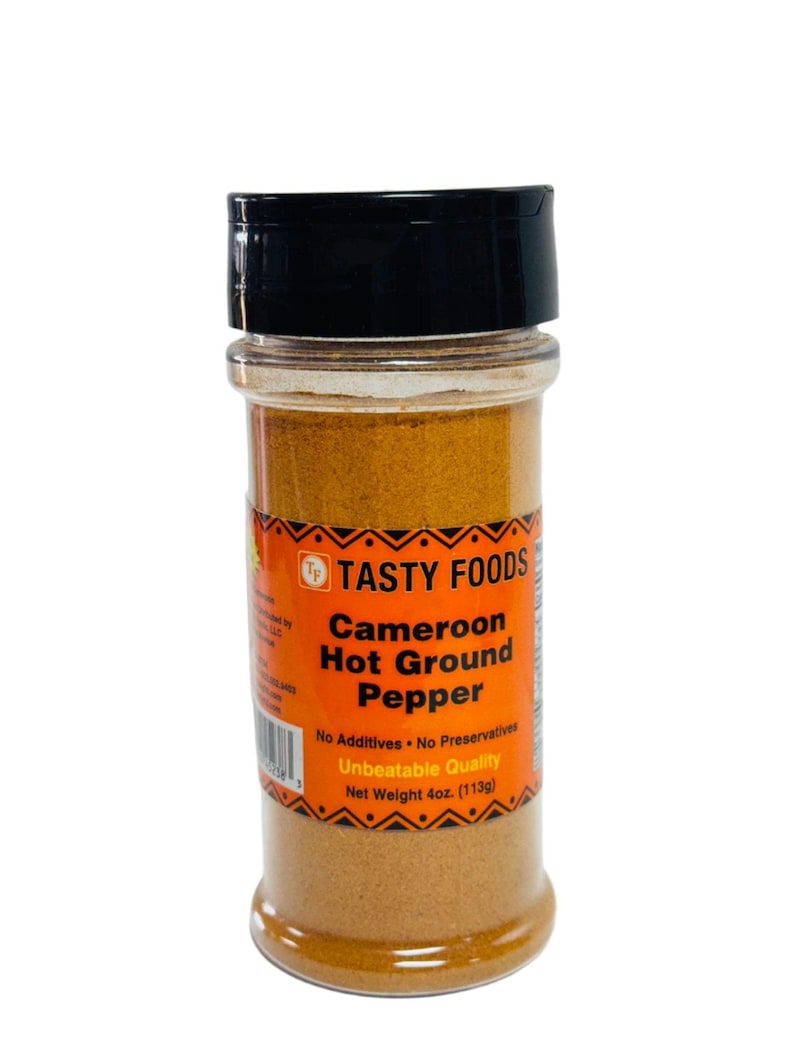Tasty Foods - Cameroon Hot Ground Pepper (113g) - Pack of 4 - Etsy