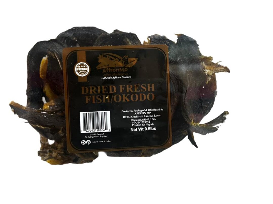 Dried Fresh Fish (okodo) – Premium Nigerian Smoked Fish (0.5 Lbs ...