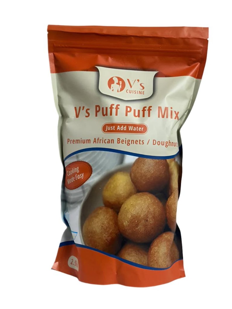 V’s Puff Puff Mix - African Beignet Doughnut Mix (2.5 Lbs) - Etsy