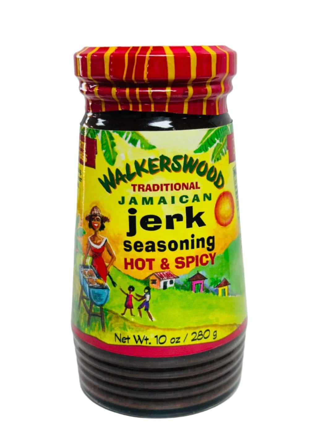 Walkerswood Traditional Jamaican Jerk Seasoning - Hot & Spicy (10 Oz ...