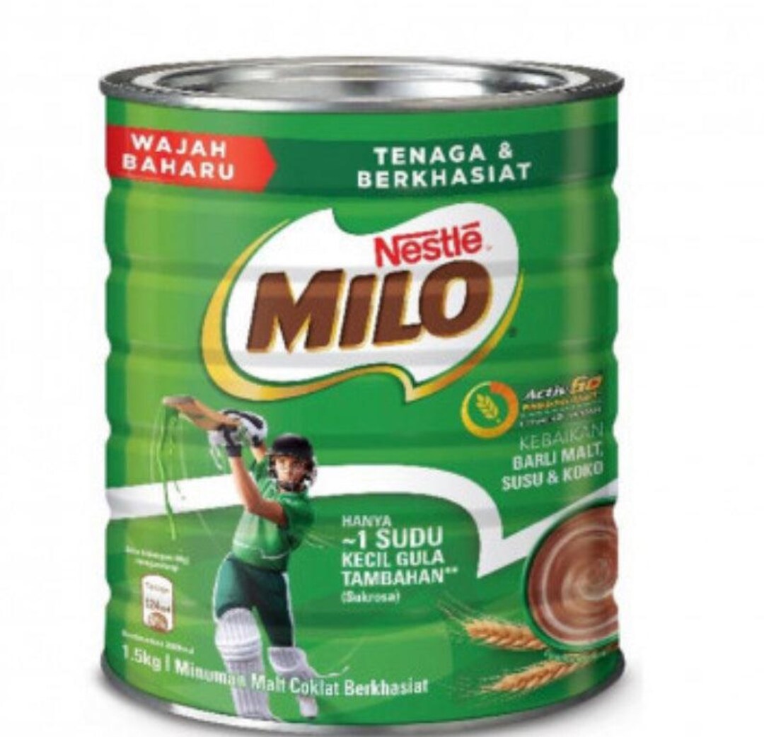 Nestlé MILO Energy Drink Powder – Supports Energy Release (tin) - 1.5kg ...