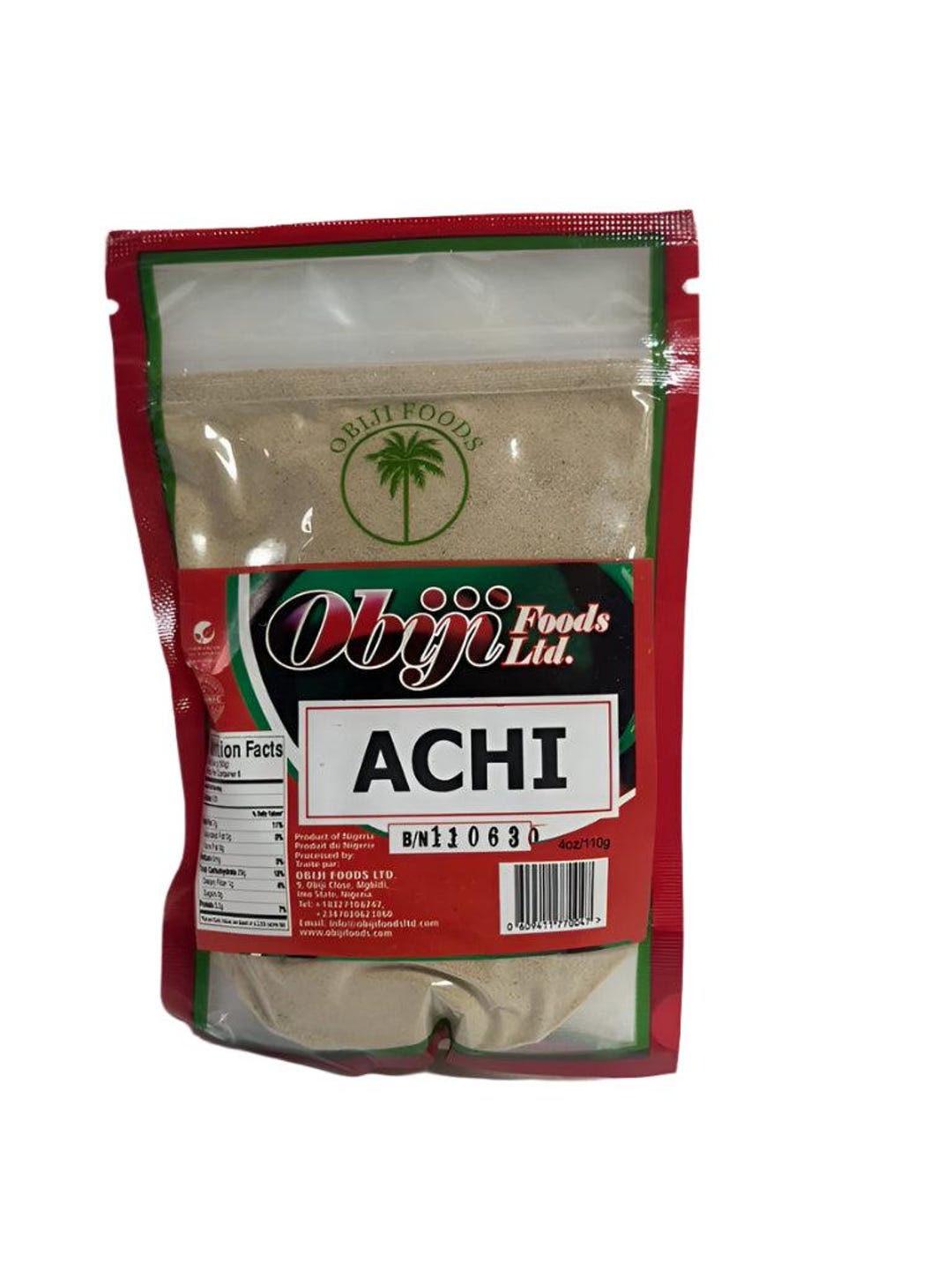 Obiji Foods Achi Powder – Thickening Agent for Nigerian Soups & Stews ...