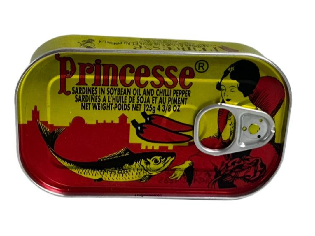 Princesse Sardines in Soybean Oil With Chili Pepper – Spicy & Flavorful ...