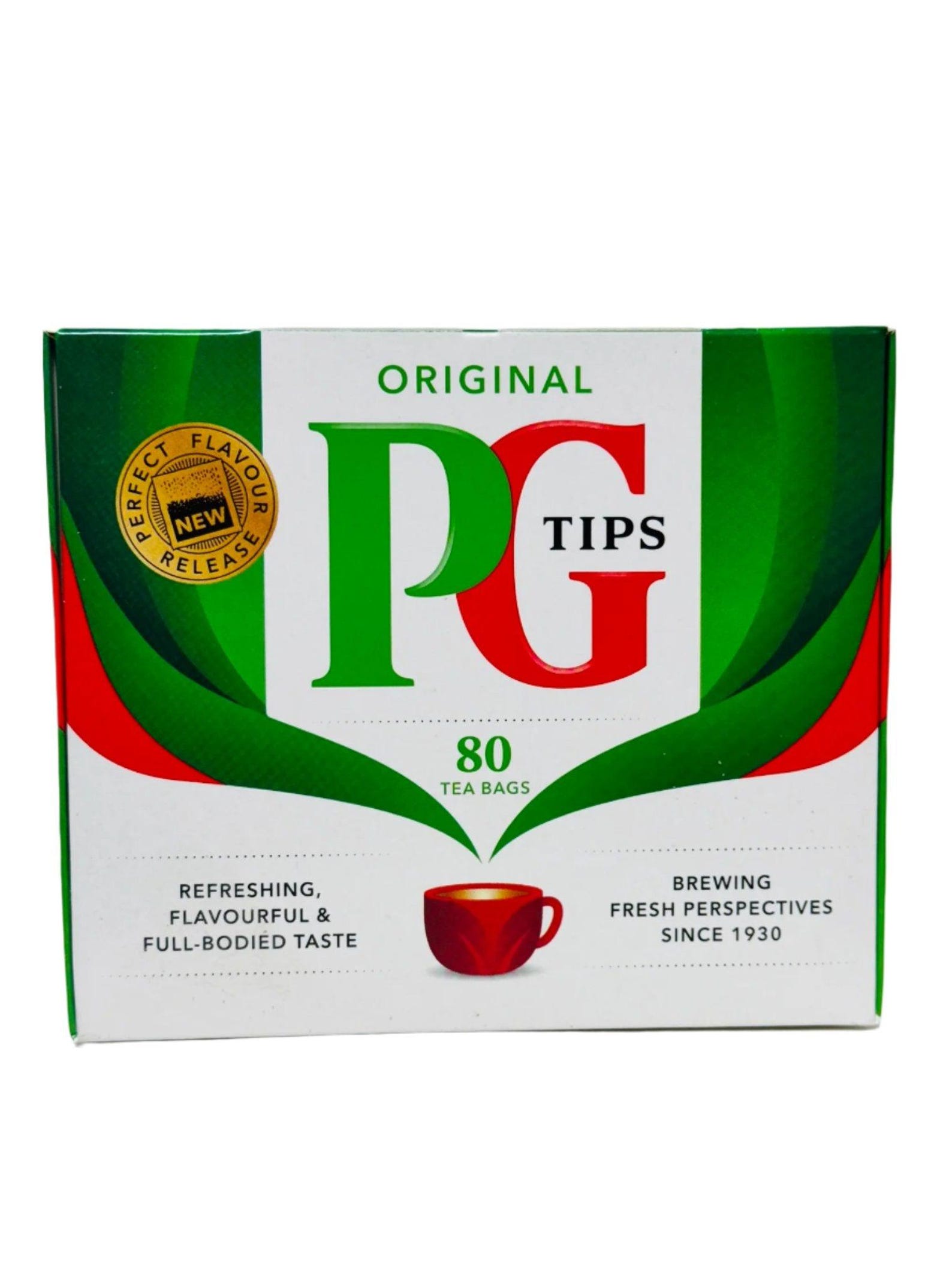 PG Tips Original Tea Bags - Full-bodied Refreshment (80 Count) - Etsy