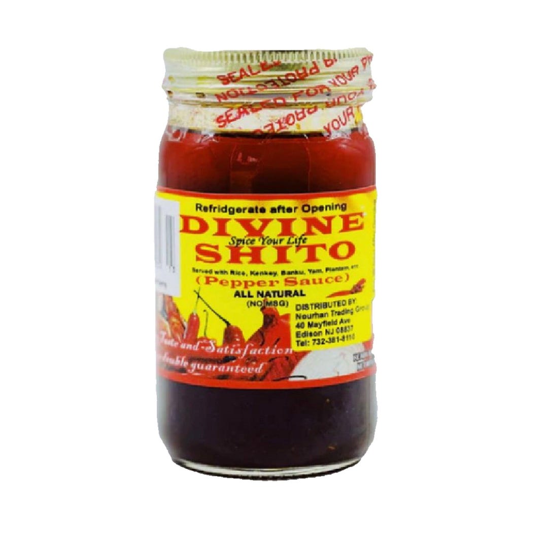 Divine Shito 8oz – Authentic Ghanaian Hot Pepper Sauce - Pack of 2 - Etsy
