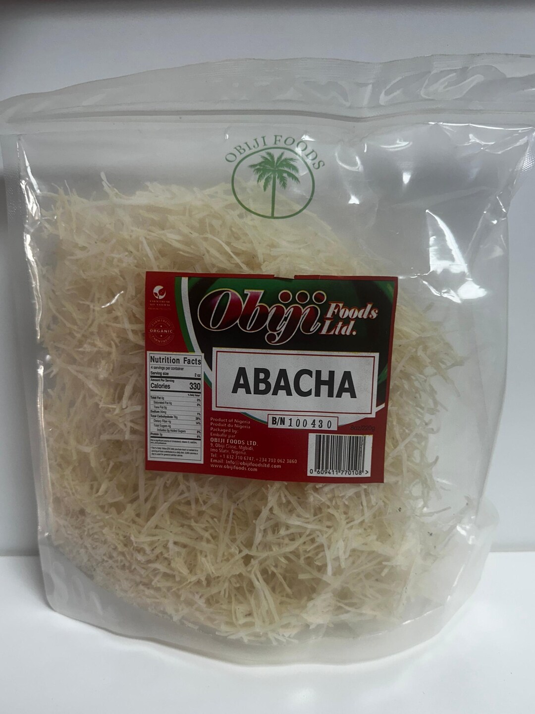 Obiji Foods Abacha – Premium Quality Cassava Shreds | Authentic African ...