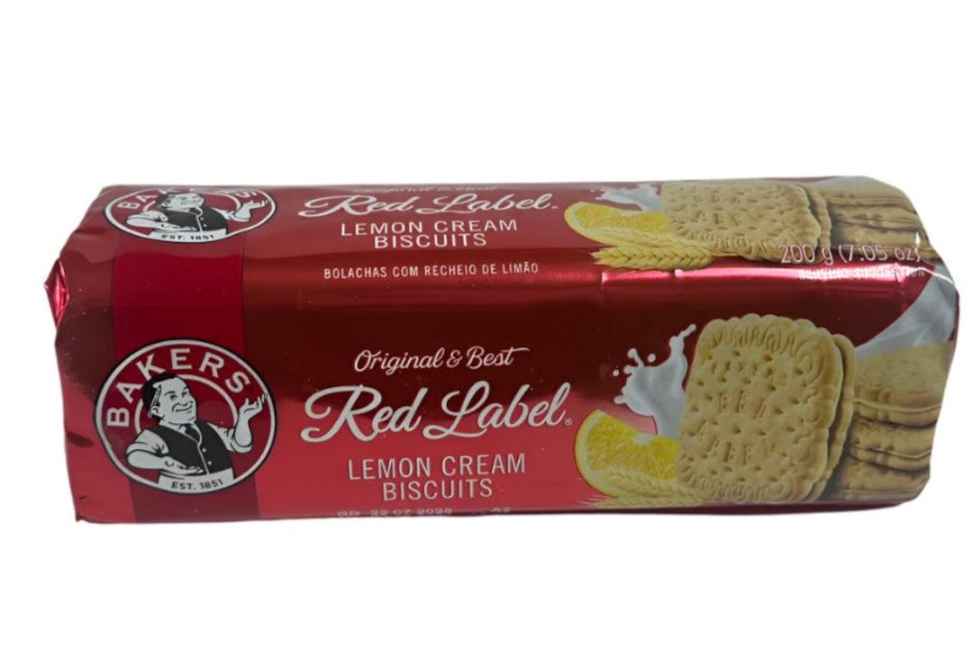 Bakers Red Label Lemon Cream Biscuits (200g) - Etsy