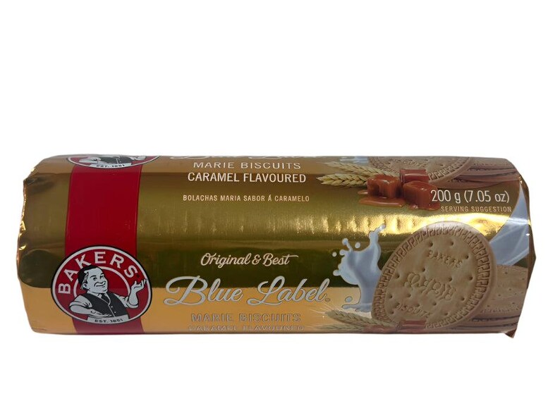 Bakers Blue Label Marie Biscuits - Caramel Flavoured - Etsy